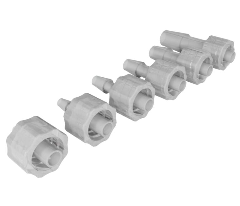 Luer-Lock Fittings | Made of Plastic | GMPTEC